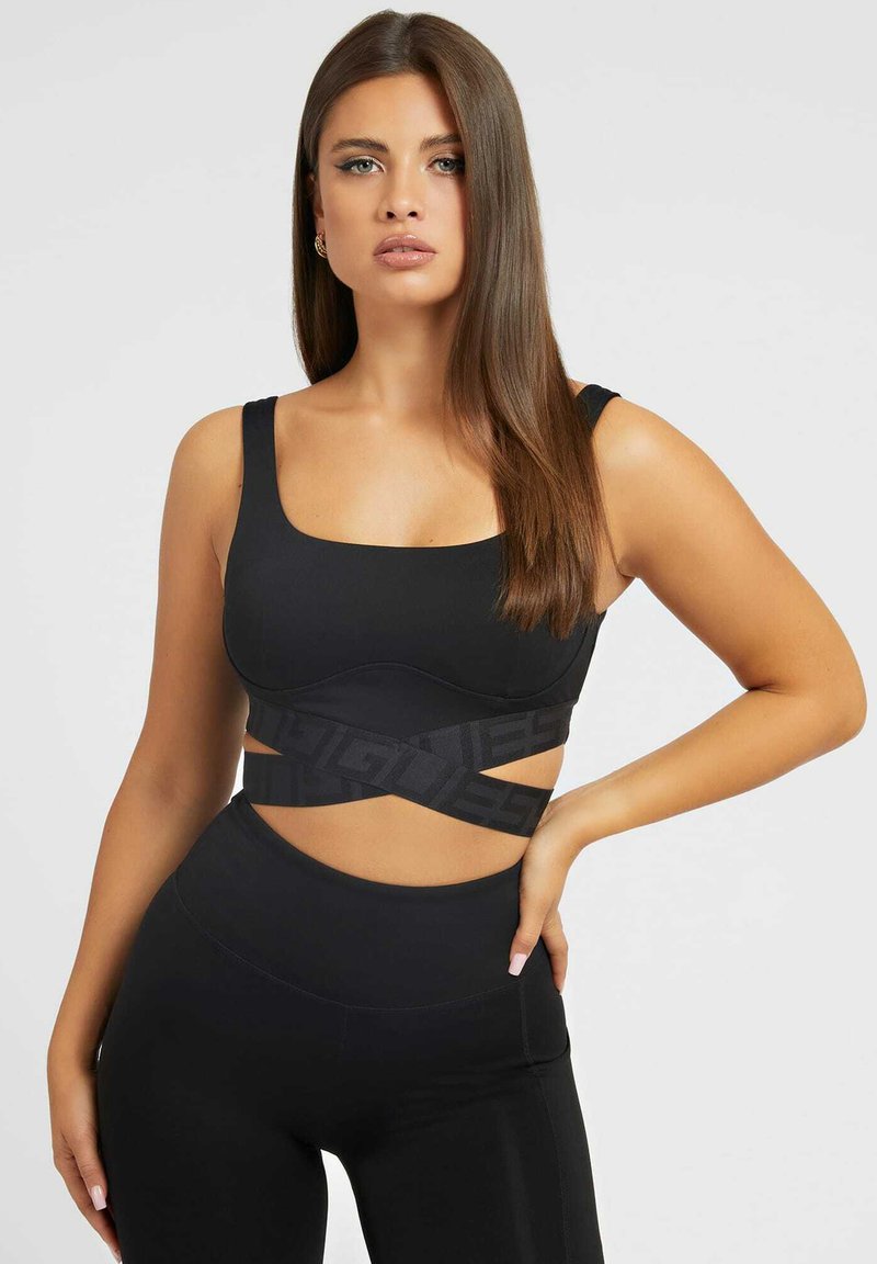 Guess AKTIV - Top - schwarz - Zalando.at