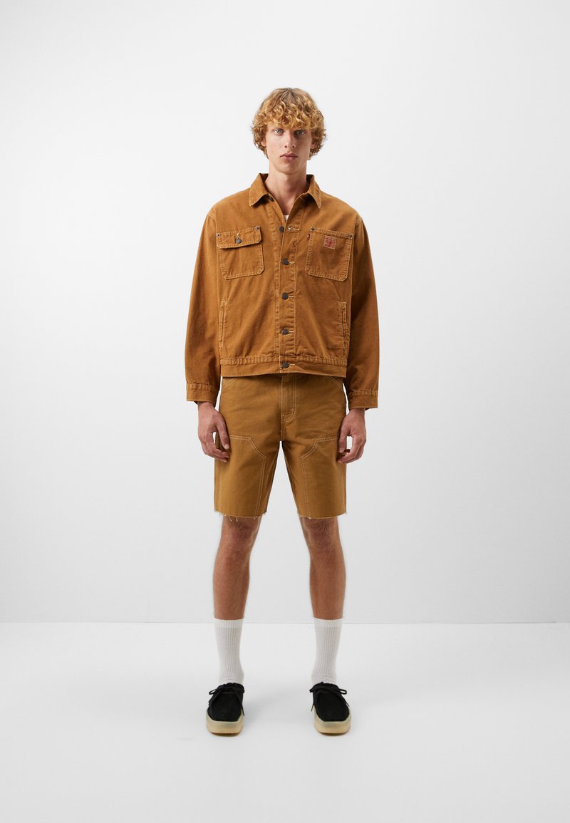 Levi's® Workwear SUNRISE TRUCKER - Giacca di jeans - dark ginger gd ...