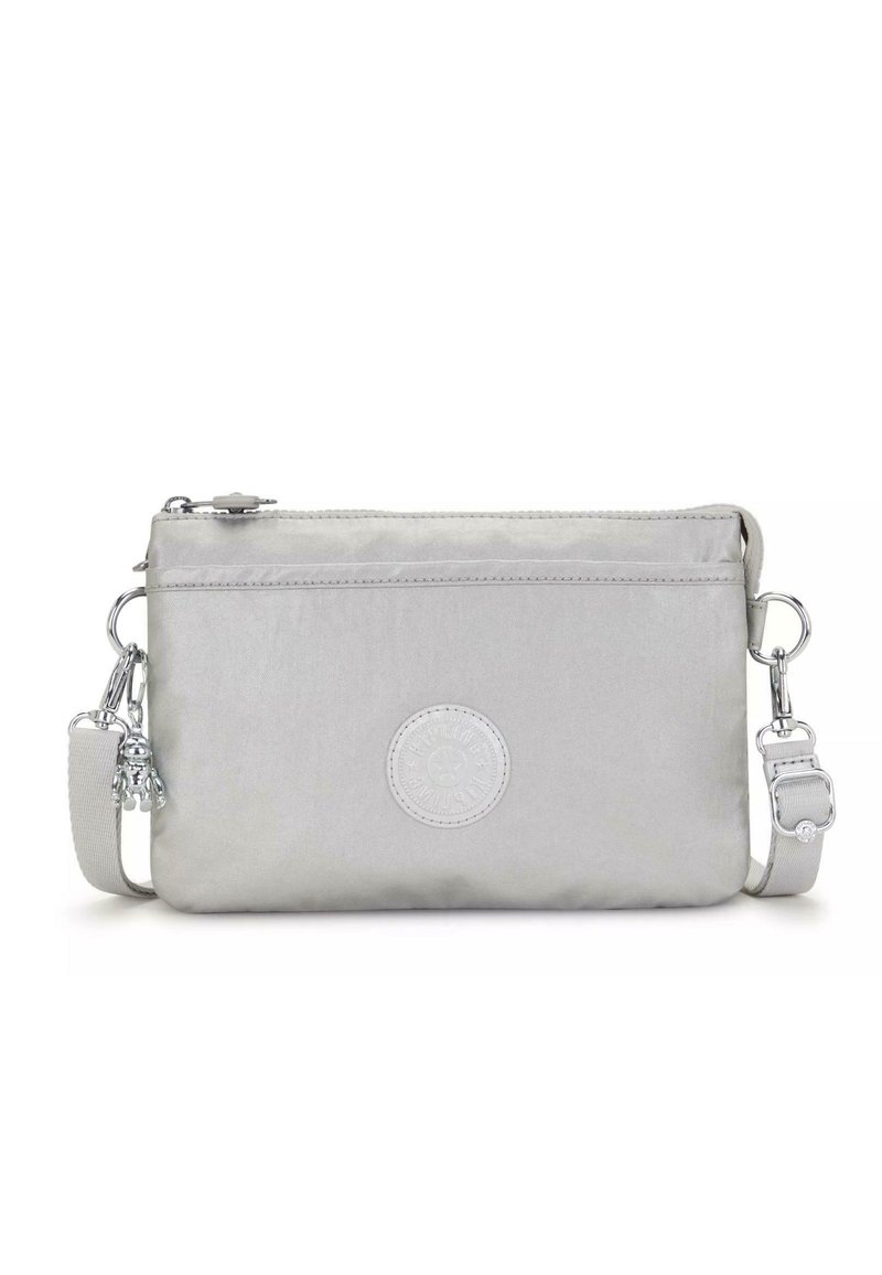 Kipling RIRI - Schoudertas - bright metallic/grijs-metallic - Zalando.nl