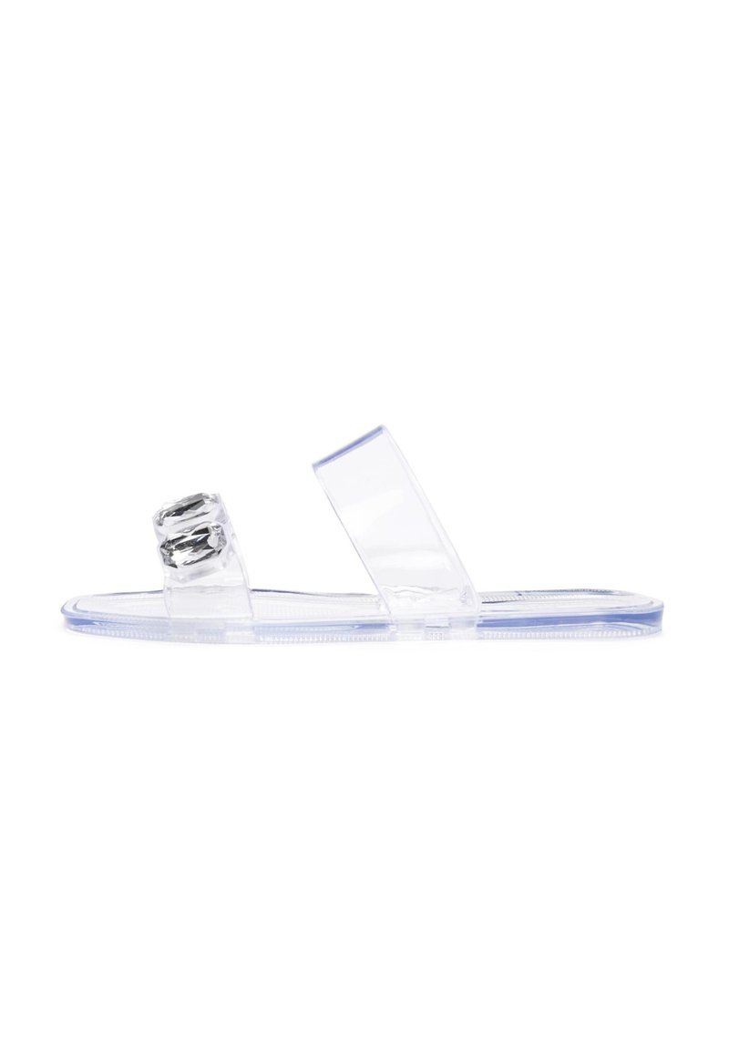 Derimod Sandalias planas - transparent/blanco - Zalando.es
