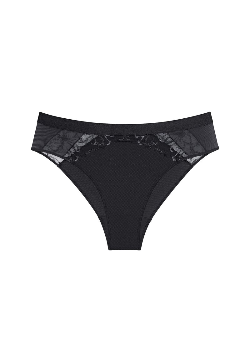 Triumph WILD AZALEA FLORALE TAI - Slip - black/schwarz - Zalando