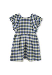 KENZO kids CHEQUERED - Robe de jour - wave blue/bleu - ZALANDO.FR