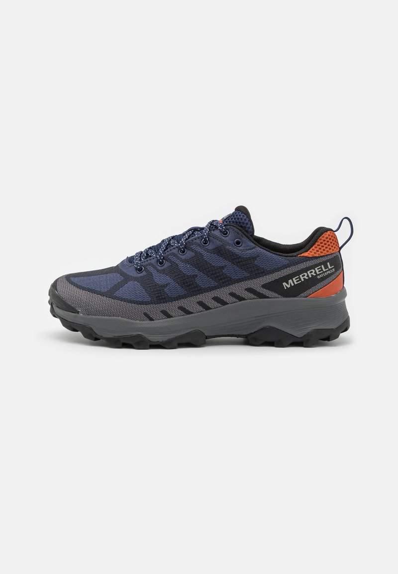 Merrell SPEED WP - Trekingové boty - sea/clay/modrá - Zalando.cz