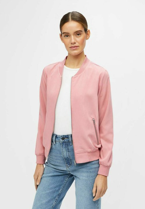 QS by s.Oliver IM BOXY FIT - Sweater met rits - zartrosa/roze - Zalando.be