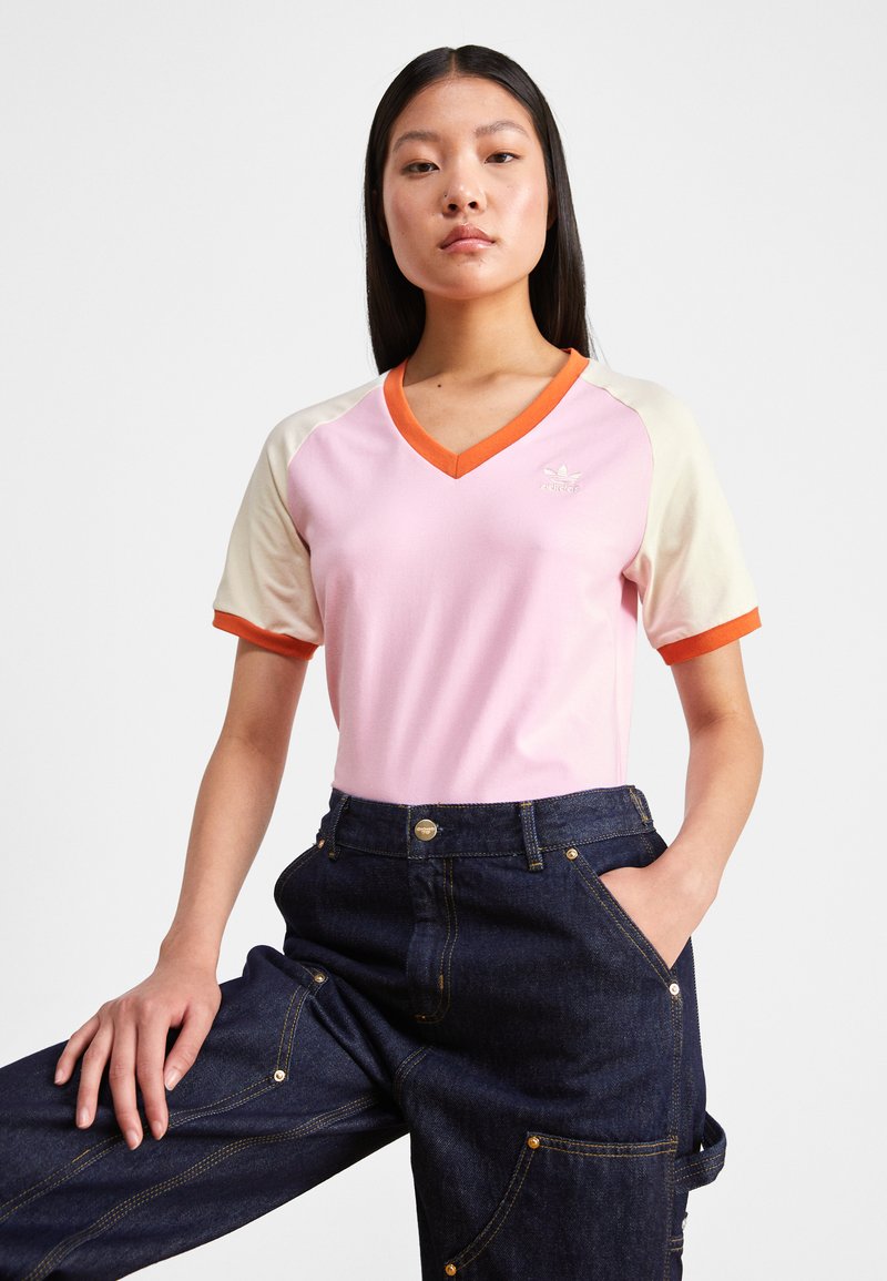 adidas Originals CALI - T-shirts print - true pink/pink - Zalando.dk