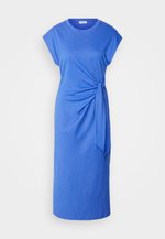 Esprit KNOT DRESS - Jersey dress - ink/blue - Zalando