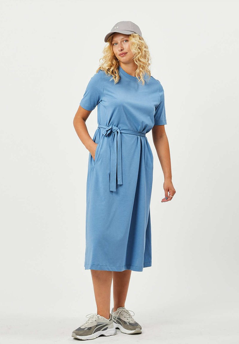 Minimum LYINA - Jersey dress - quiet harbor/blue - Zalando.ie