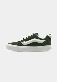 Vans KNU SKOOL UNISEX - Sporta apavi - dried kelp/melns - Zalando.lv