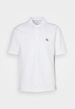 Calvin Klein Jeans TEXTURE - Piké - bright white/vit - Zalando.se