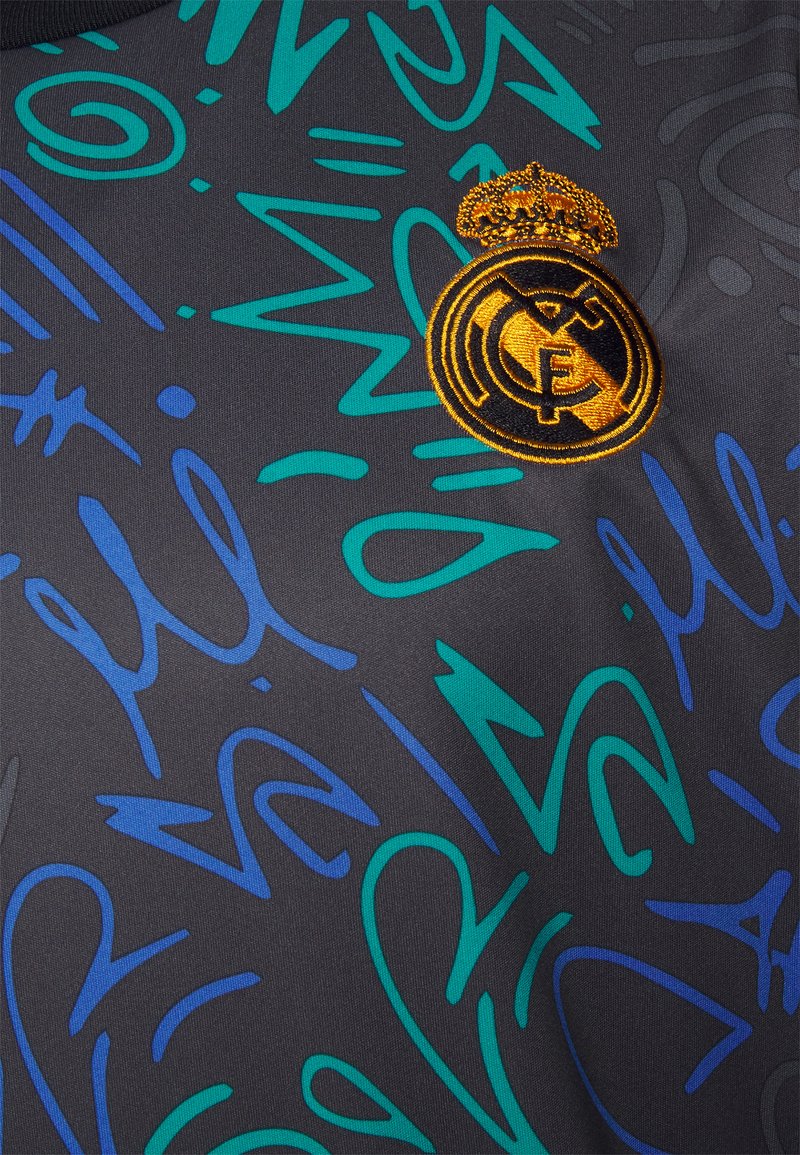 Real Madrid Logo Black And Gold