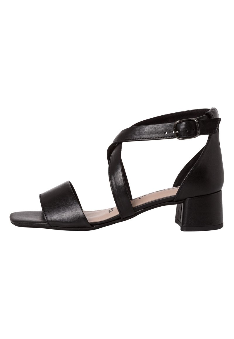 Tamaris Sandals - black leather/black - Zalando.ie