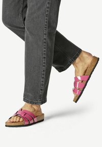 Tamaris Slip-ins - pink patent/ljusrosa - Zalando.se