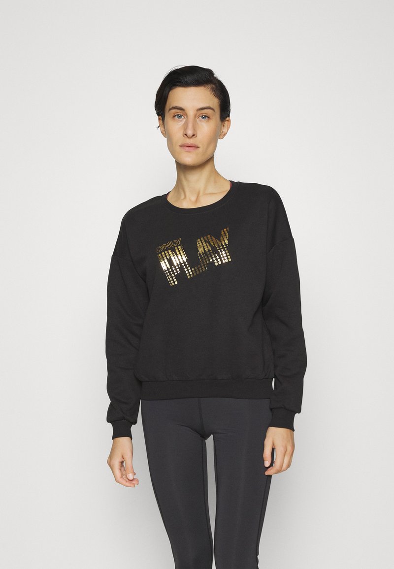 ONLY Play ONPFOIL BRUSH - Sweatshirt - black/noir - ZALANDO.FR