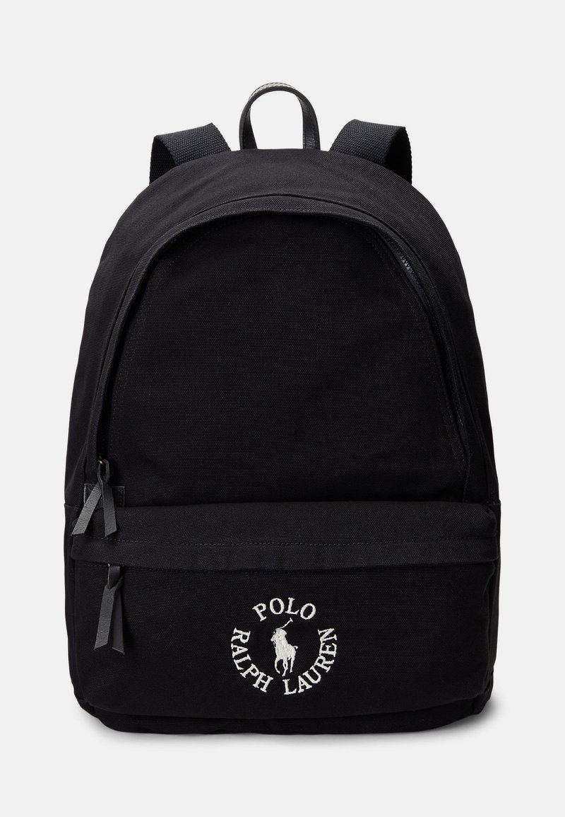 Polo Ralph Lauren BACKPACK LARGE - Rucksack - black/white/black ...