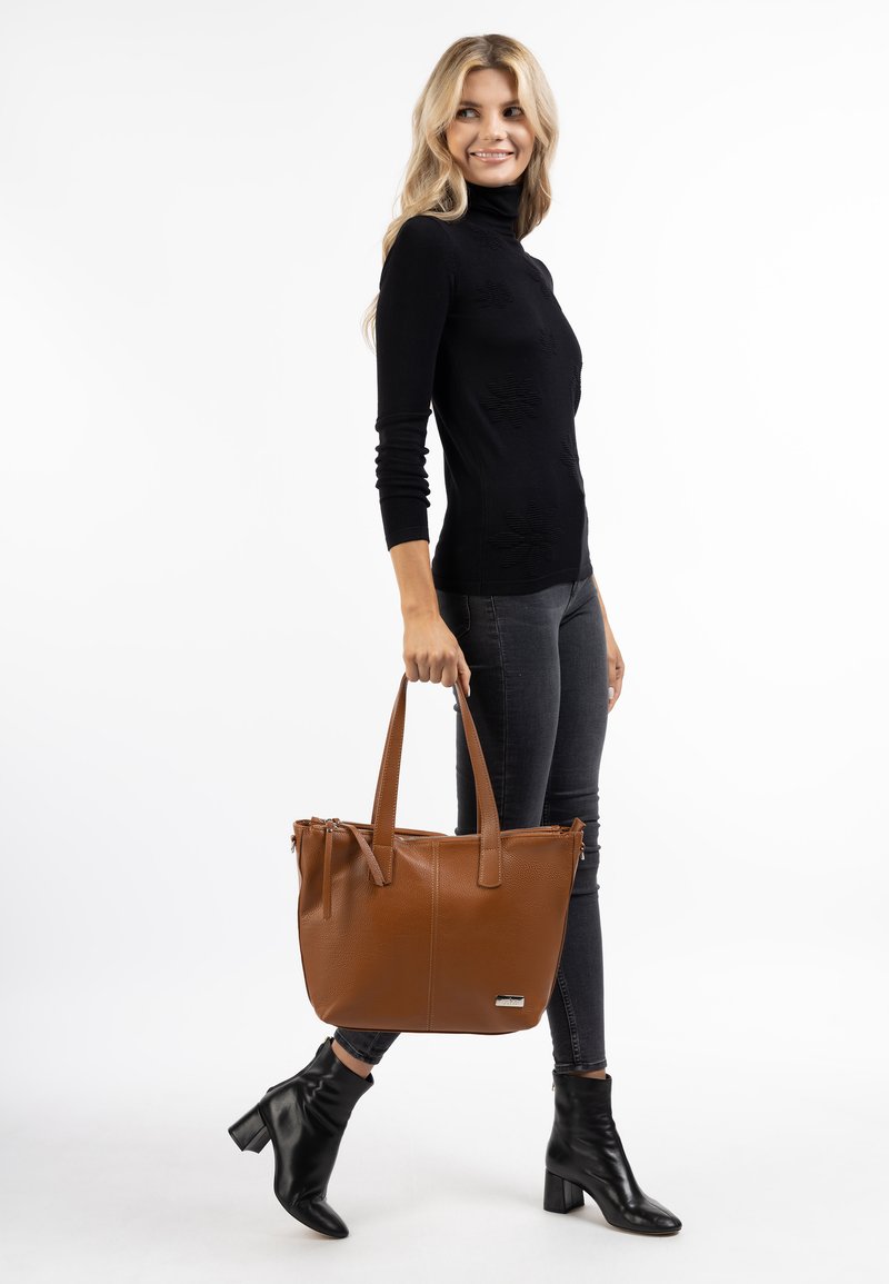 usha USHA SHOPPER BAG NOWLES - Shopping Bag - kamel/camel - Zalando.at