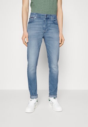 Tommy Jeans SIMON - Jeans Skinny Fit - dark blue denim/dark-blue denim ...