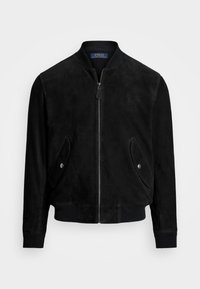 Polo Ralph Lauren FLIGHT - Kožená bunda - collection navy/tmavomodrá ...