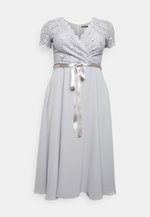 Swing Curve DRESS MADE OF MATERIAL MIX - Robe de soirée - silver ...