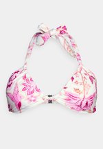 Seafolly ROAD DRAWSTRING HALTER BRALETTE - Bikiniöverdel - parfait pink ...
