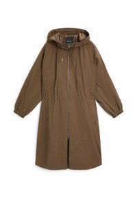 Massimo Dutti LONG TECHNICAL - Parka - dark brown - Zalando