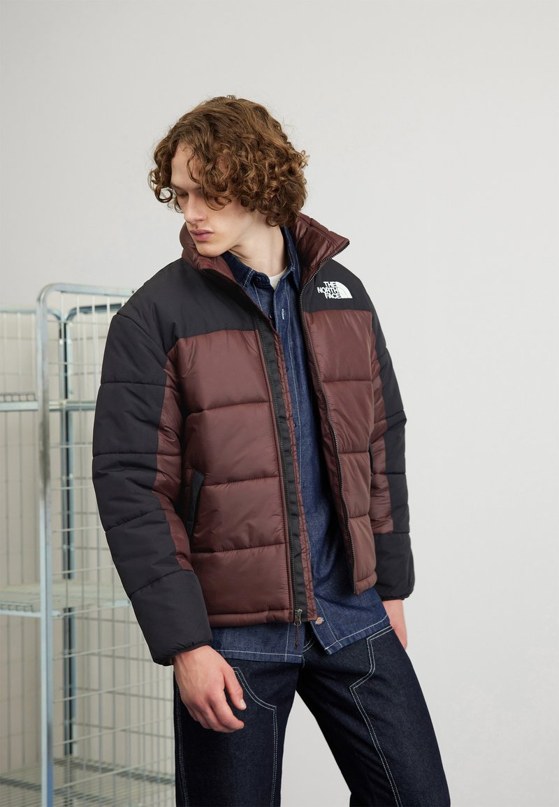 The North Face INSULATED JACKET - Winter jacket - coal brown-tnf black ...
