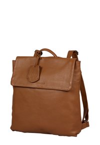 Burkely LUSH LUCY CROSSOVER - Sac à dos - cognac - ZALANDO.FR