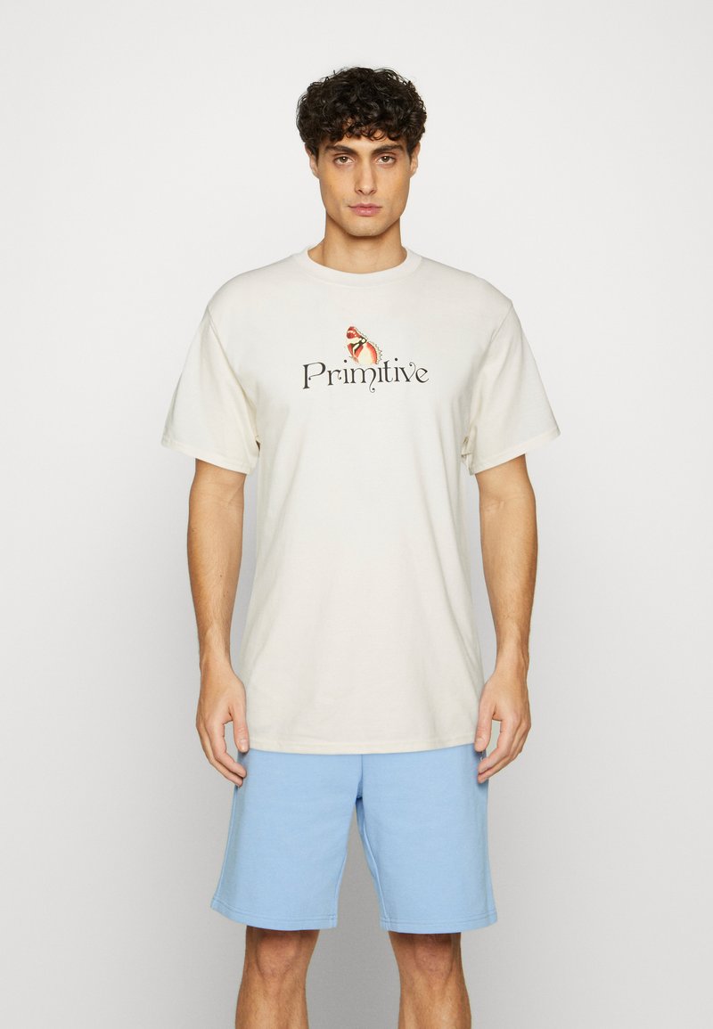 Primitive INSIGHT TEE - T-Shirt print - cream/sand - Zalando.ch