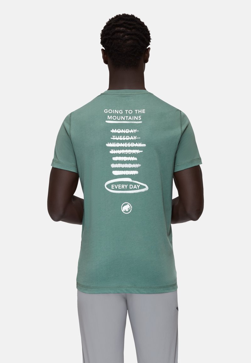 Mammut T-Shirt print - dark jade/grün - Zalando.ch