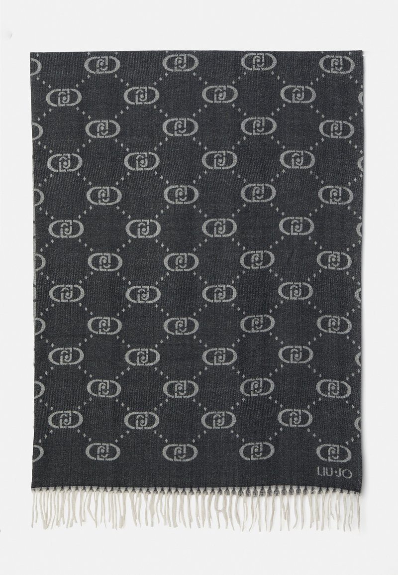 LIU JO STOLA MONOGRAM - Sciarpa - grey cloud/grigio - Zalando.it