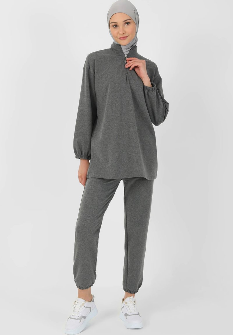 Modanisa REFKA - Sweatshirt - anthracite - Zalando.ie