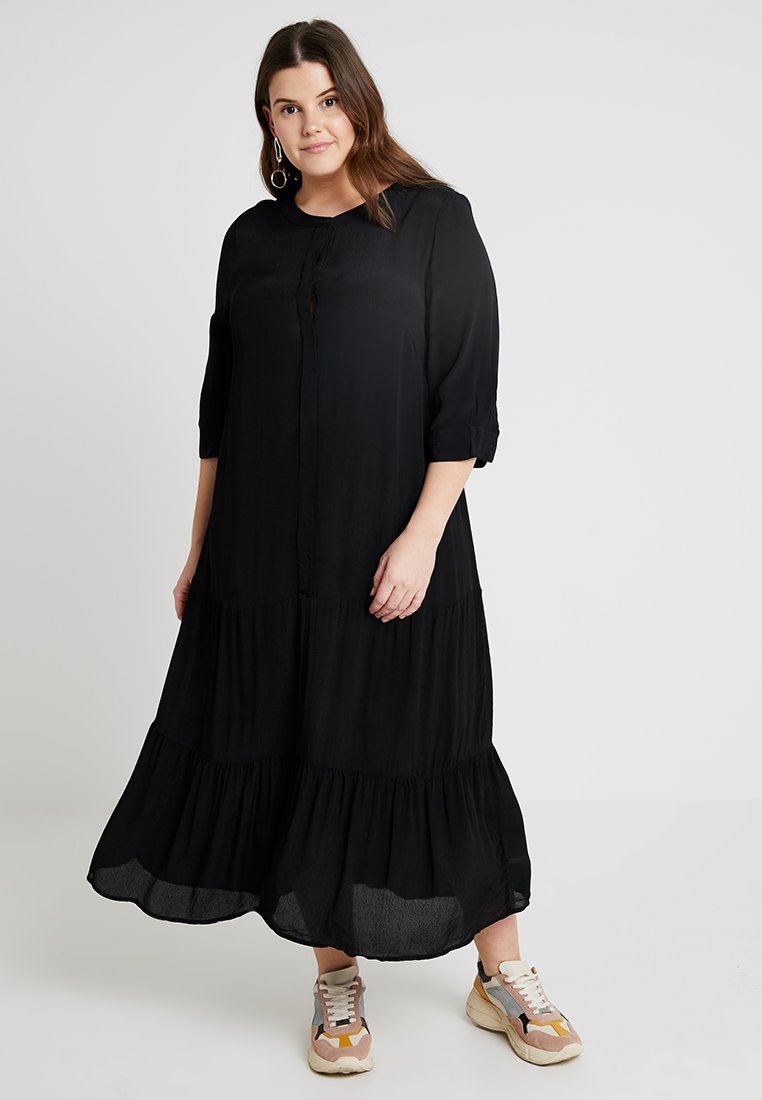 Zizzi DRESS - Maxikleid - black/schwarz - Zalando.de