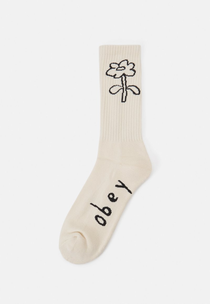 Obey Clothing SPRING FLOWER - Socks - unbleached/white - Zalando.de