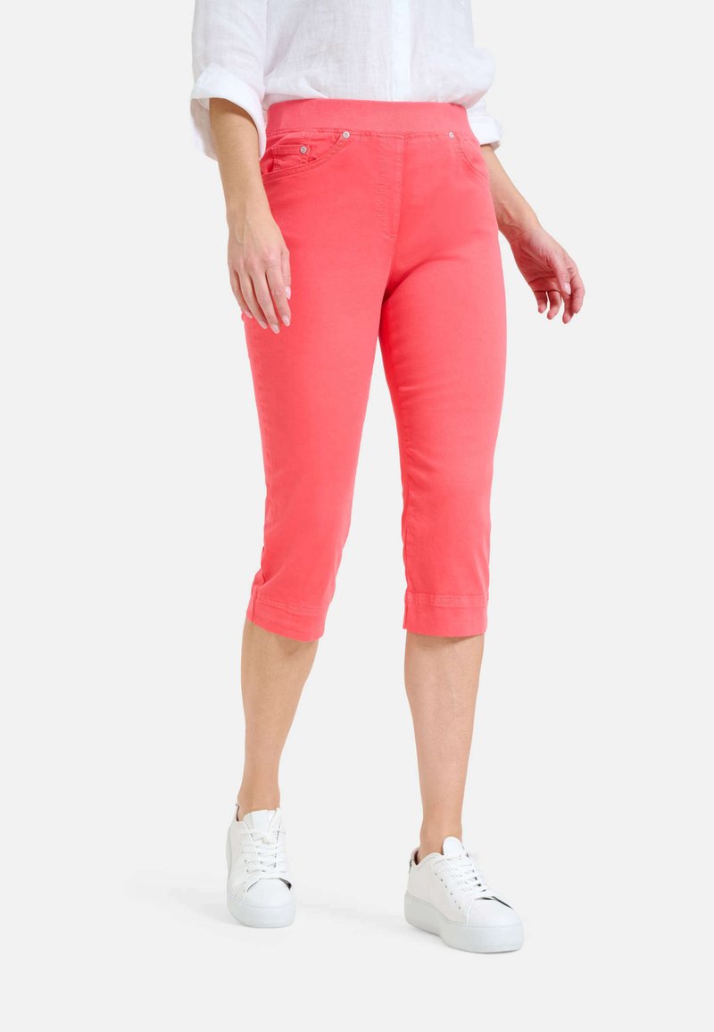 BRAX STYLE PAMINA CAPRI - Broek - hibiscus/donkerroze - Zalando.be