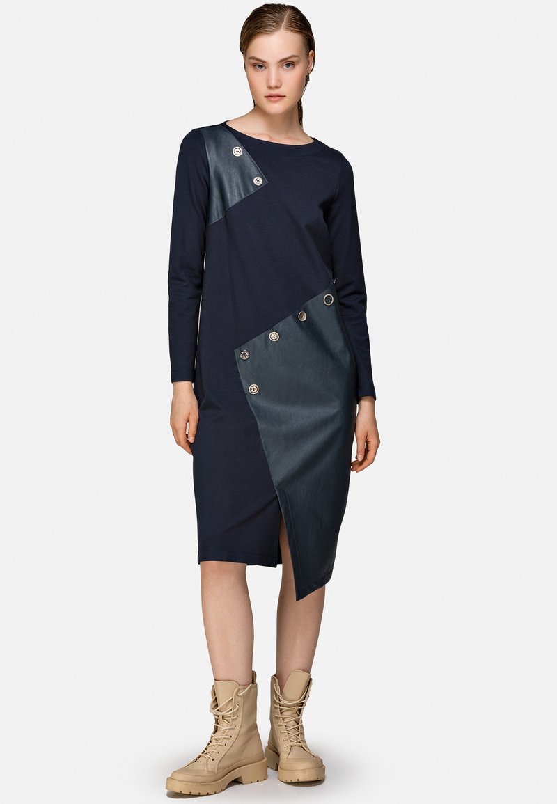 HELMIDGE Jerseykleid - blau - Zalando.at