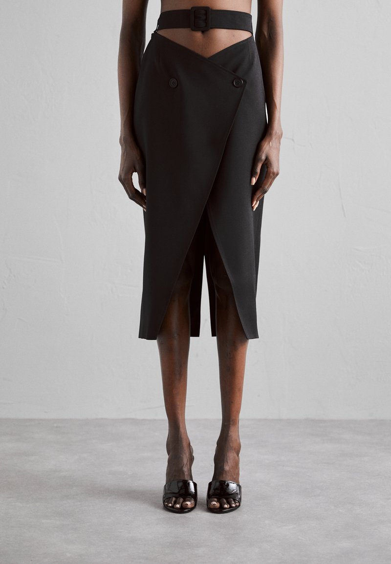 Materiel GEOMETRY - Ozko oprijeto krilo - black/črna - Zalando.si