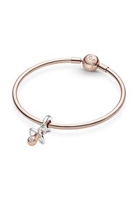 Pandora BABY DUMMY DANGLE - Adorno - sterling silver and rose gold ...