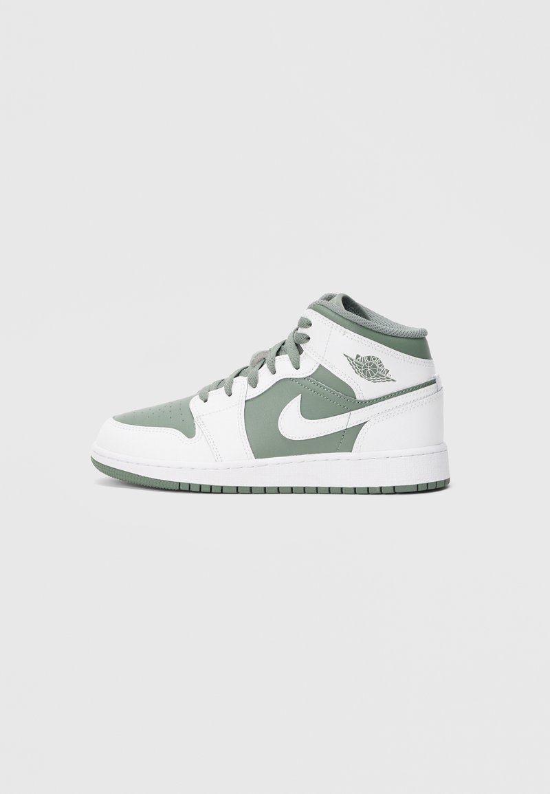 Jordan AIR JORDAN 1 MID UNISEX - Sneakers high - summit white/vintage ...