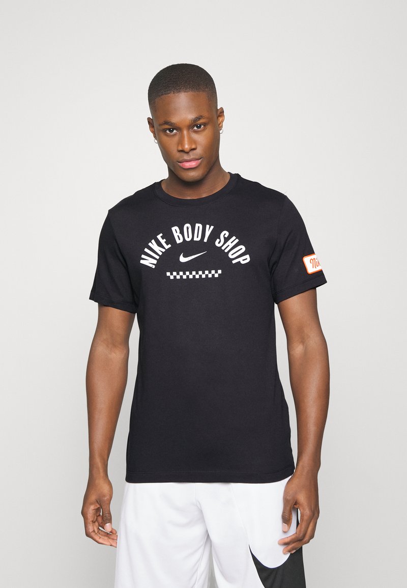 Nike Performance TEE BODY SHOP - Sport T-Shirt - black/schwarz - Zalando.ch