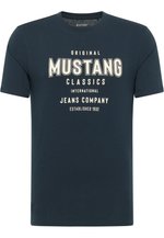 Mustang PRINT - Triko s potiskem - blau/modrá - Zalando.cz