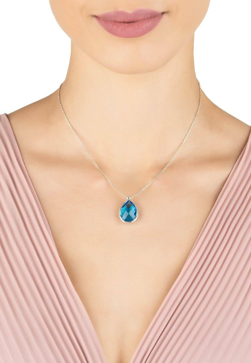 Latelita Collier - blue/bleu clair - ZALANDO.FR