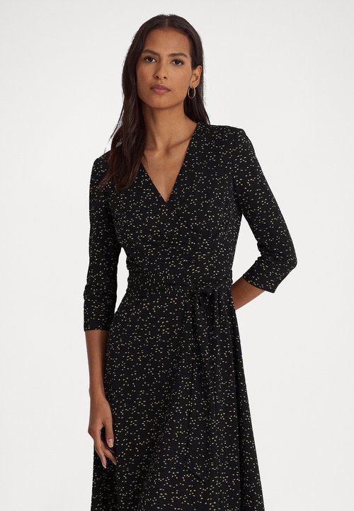 Lauren Ralph Lauren BRYGITKA SHORT SLEEVE DAY DRESS - Vapaa-ajan mekko - lighthouse navy ...