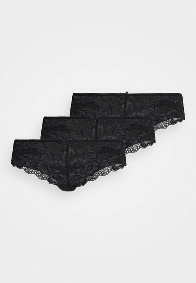 Cellbes of Sweden LONG LEG LACE AT BOTTOM 3 PACK - Shapewear - black ...