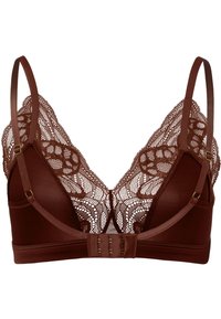Hanro ELIA - Triangel BH - chocolate chip/bruin - Zalando.nl