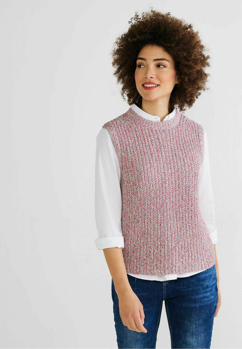 Street One Jumper - neon rose/pink - Zalando.de