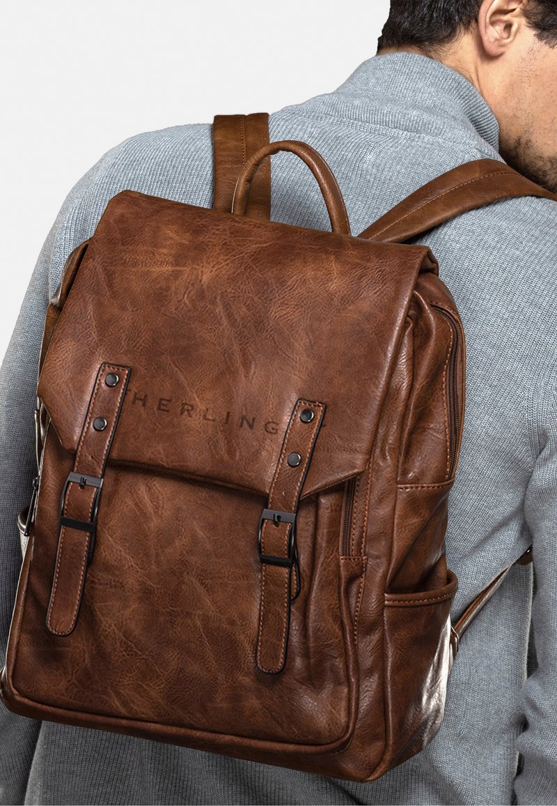 Herling MAUPASSANT - Tagesrucksack - coffee brown/braun - Zalando.de