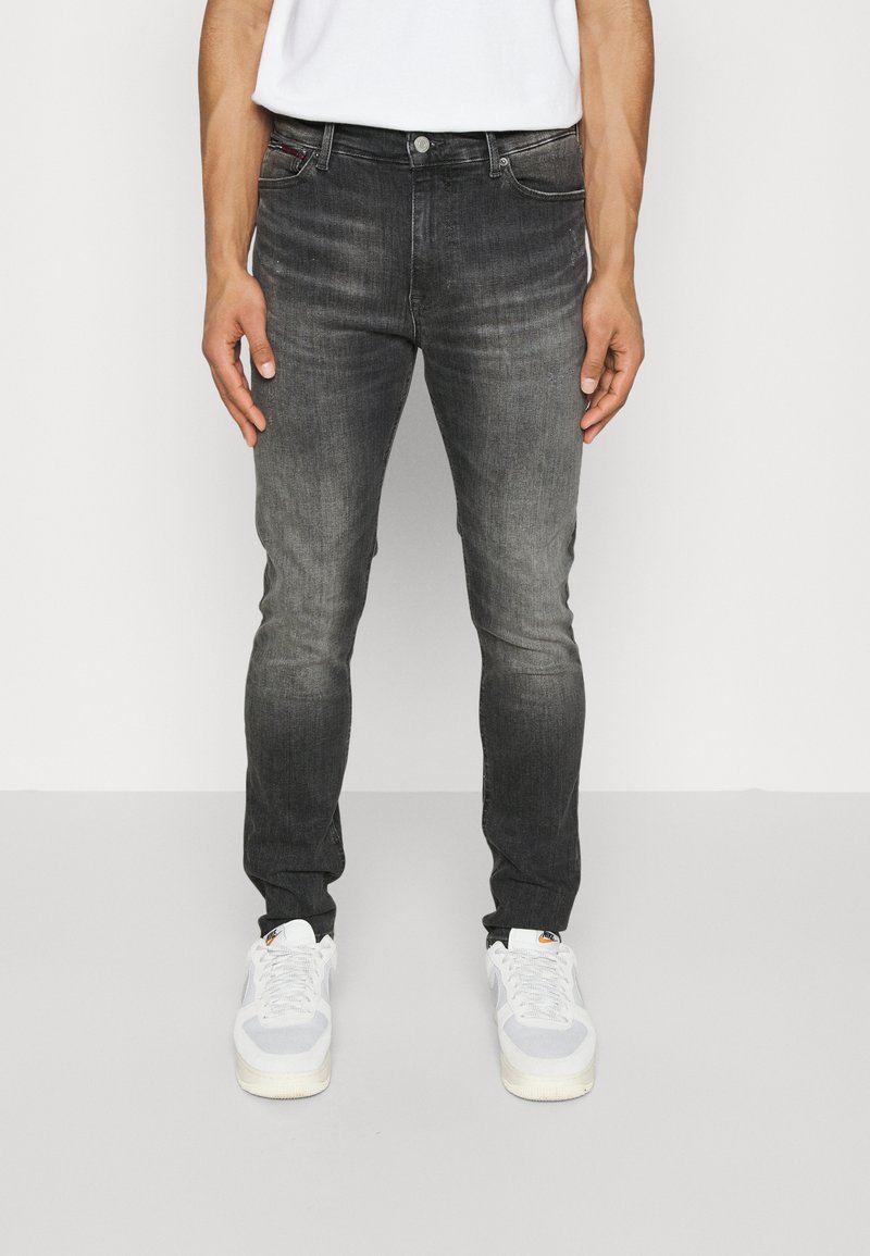 Tommy Jeans SIMON SKINNY - Jeans Skinny Fit - denim black/black denim ...