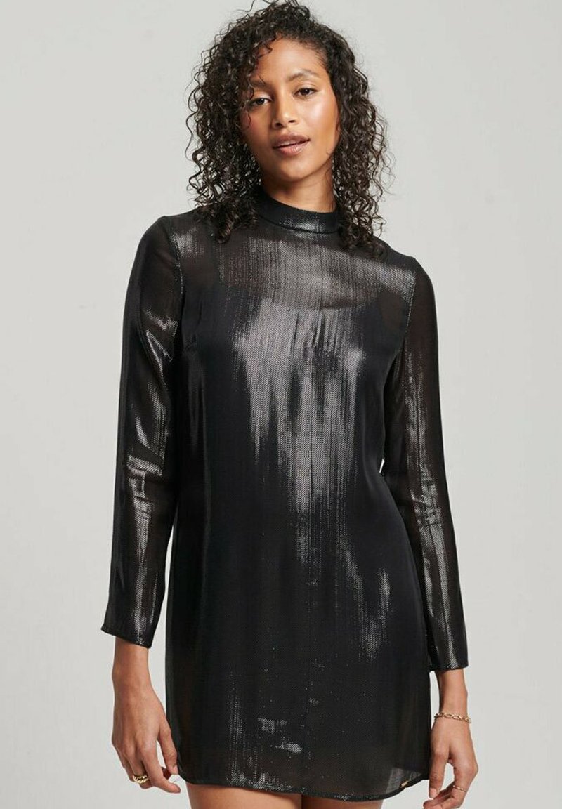 Superdry STUDIOS SPARKLE - Robe de soirée - black/noir - ZALANDO.FR