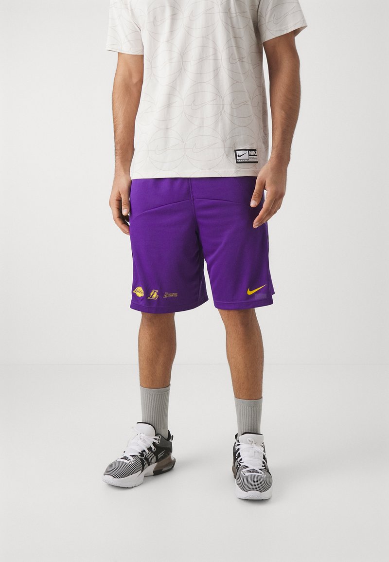 Nike Performance NBA LOS ANGELES LAKERS - Sports shorts - field purple ...
