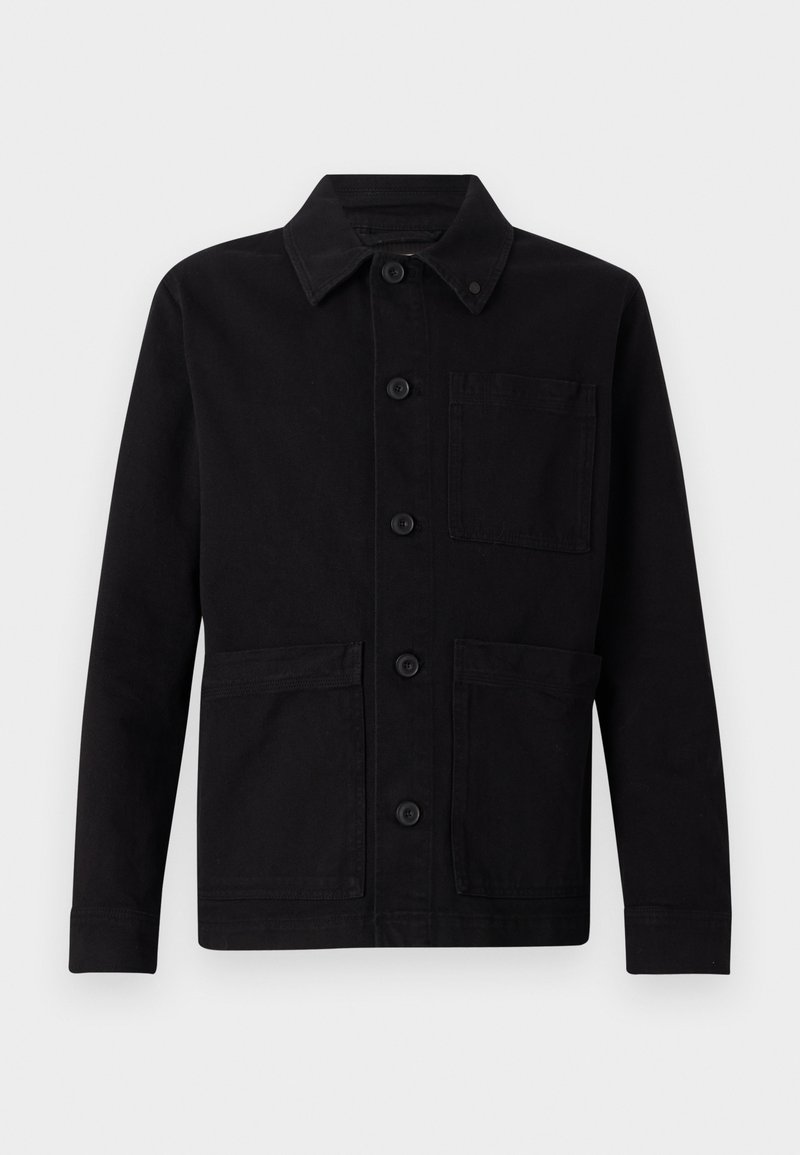 CLOSED ATELIER JACKET - Jeansjakke - black/svart - Zalando.no