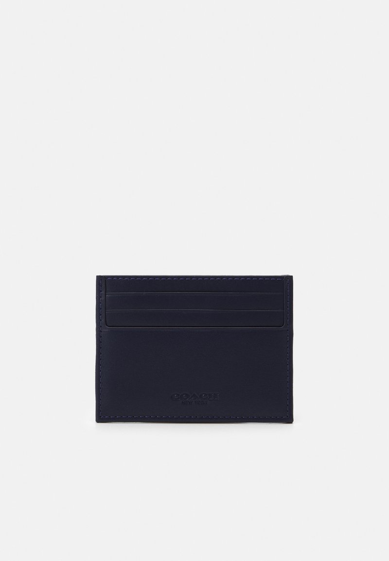 COACH REFINED CARD CASE IN SIGNATURE - Wallet - washed chambray/blue ...